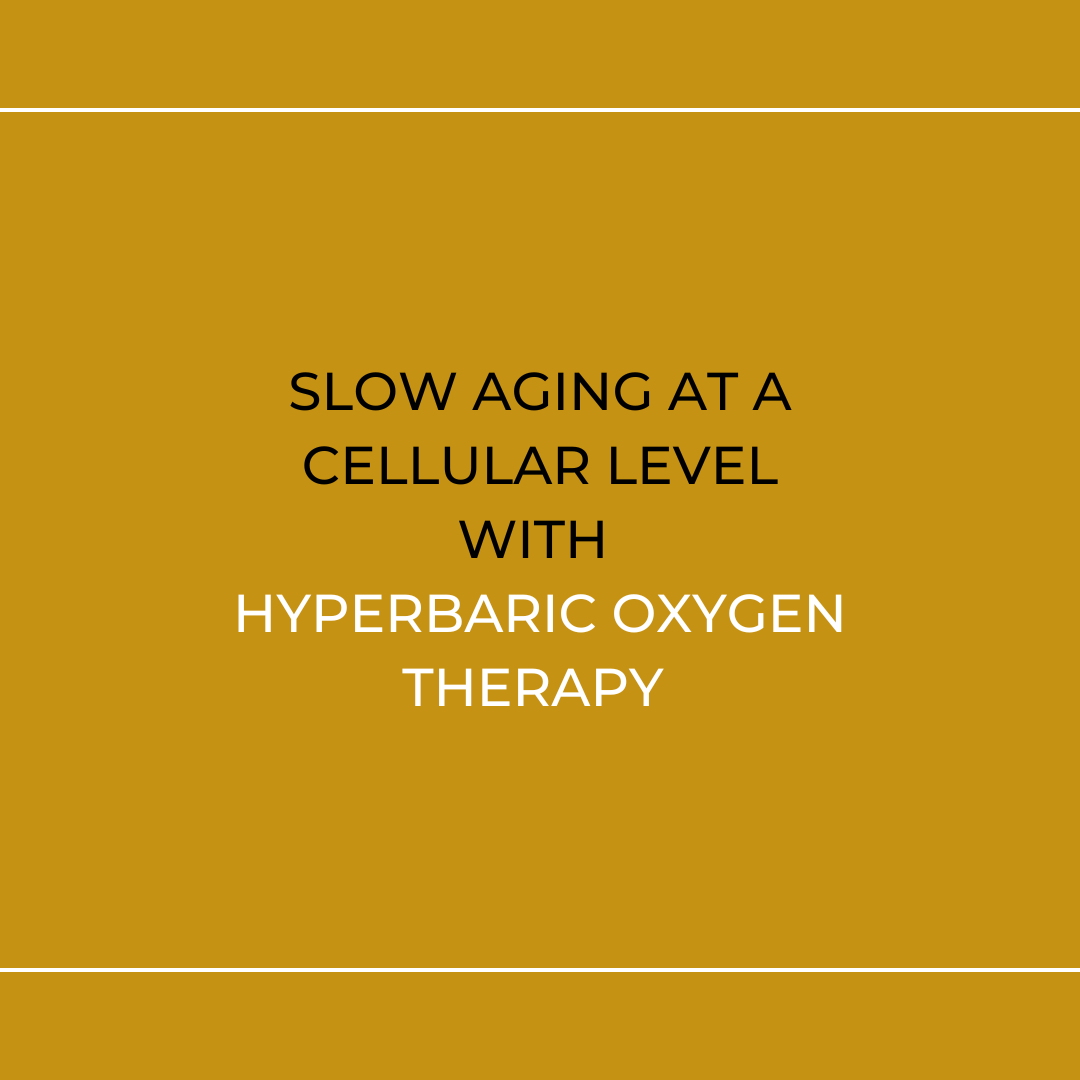 Slow cellular aging with Hyperbaric Oxygen therapy & NAD+ – Nuchido US